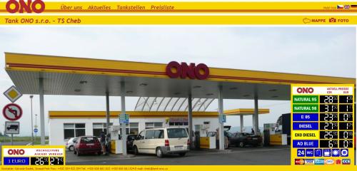 ONO-Tankstellen | Tschechien Online